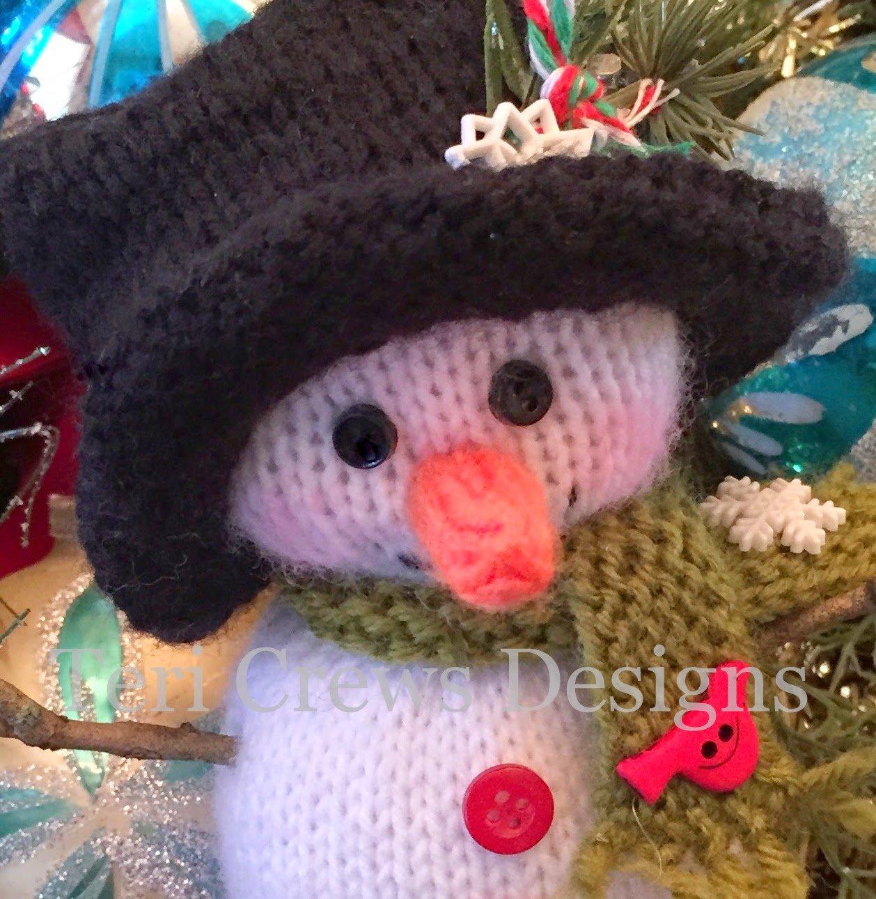 Teri's Blog: Let's KNIT, New Snowman Pattern