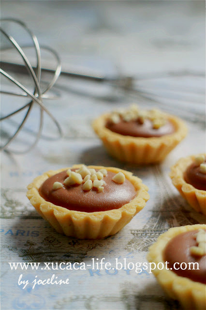 Butter . Flour & Me 爱的心灵之约: 美禄芝司塔 (Milo Cheese Tart)