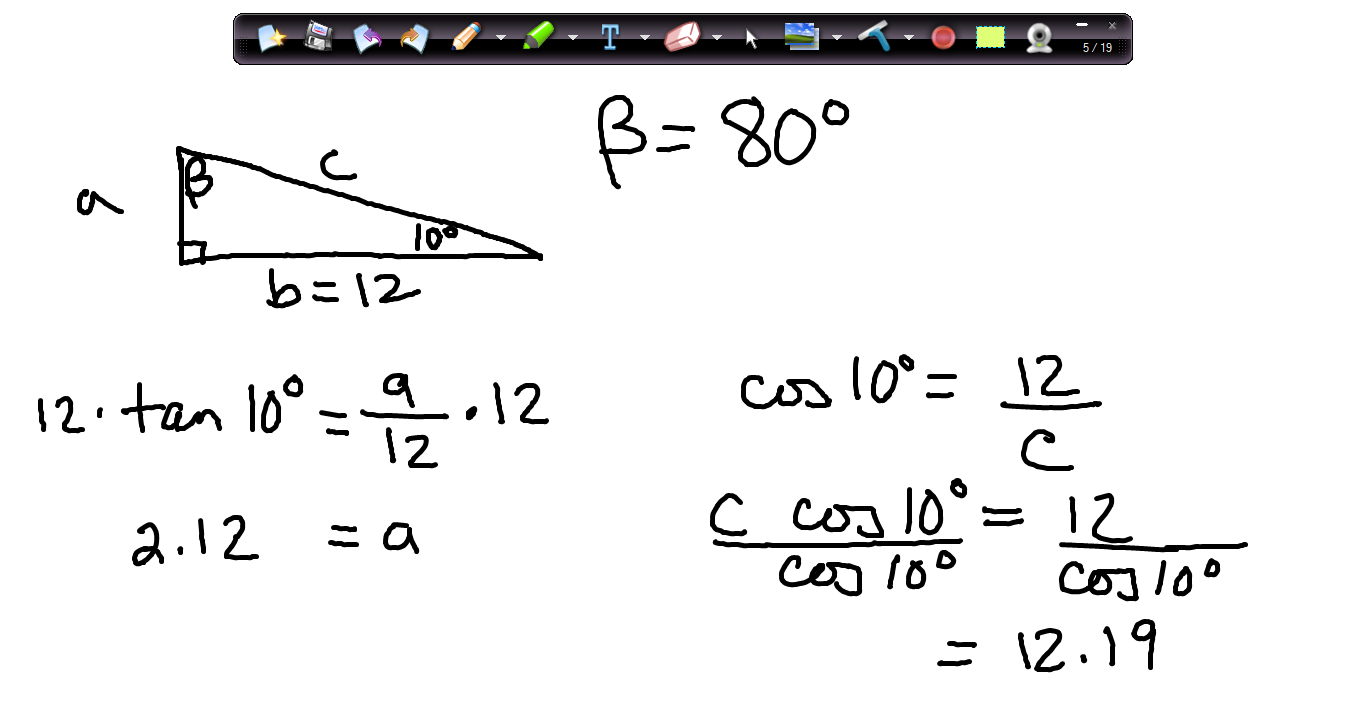 Dig Deeper Precalculus with Mrs. Belyea: Jan. 10 Applications of right ...