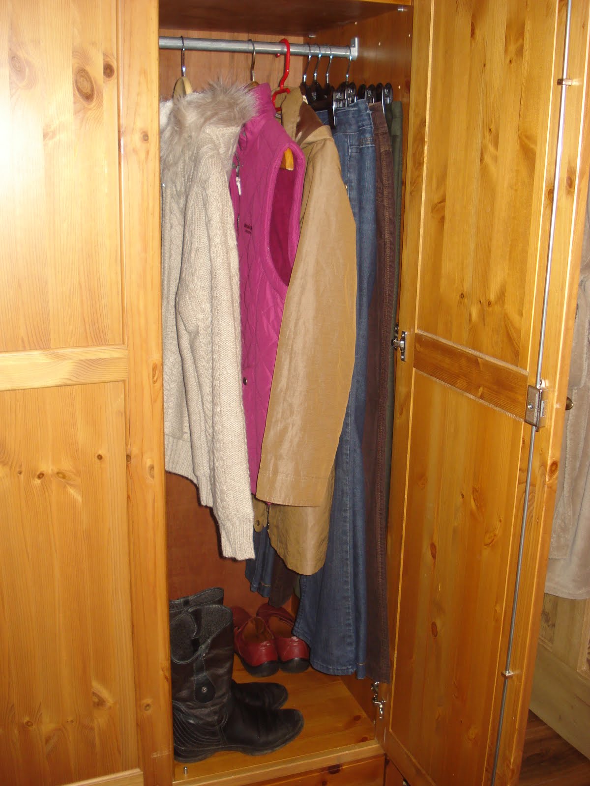 Our New Life in the Country: The Year of Less - Clothes