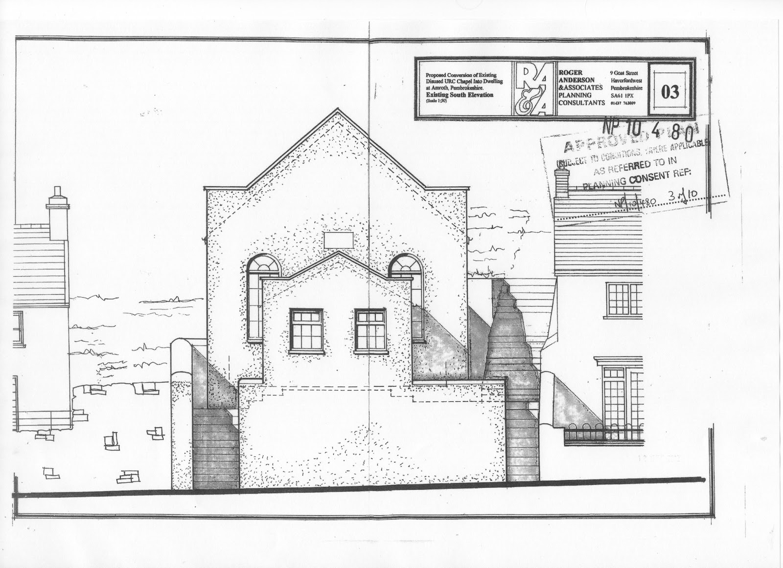 Amroth Project: EXISTING DRAWINGS.