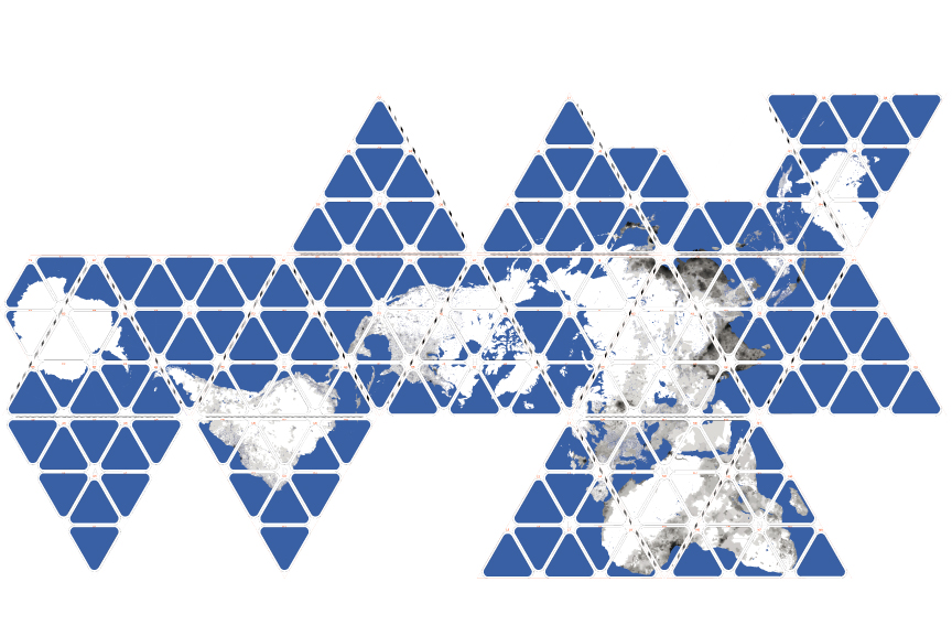 Terreform : Studies: Bio City World Map of 11 Billion People ...