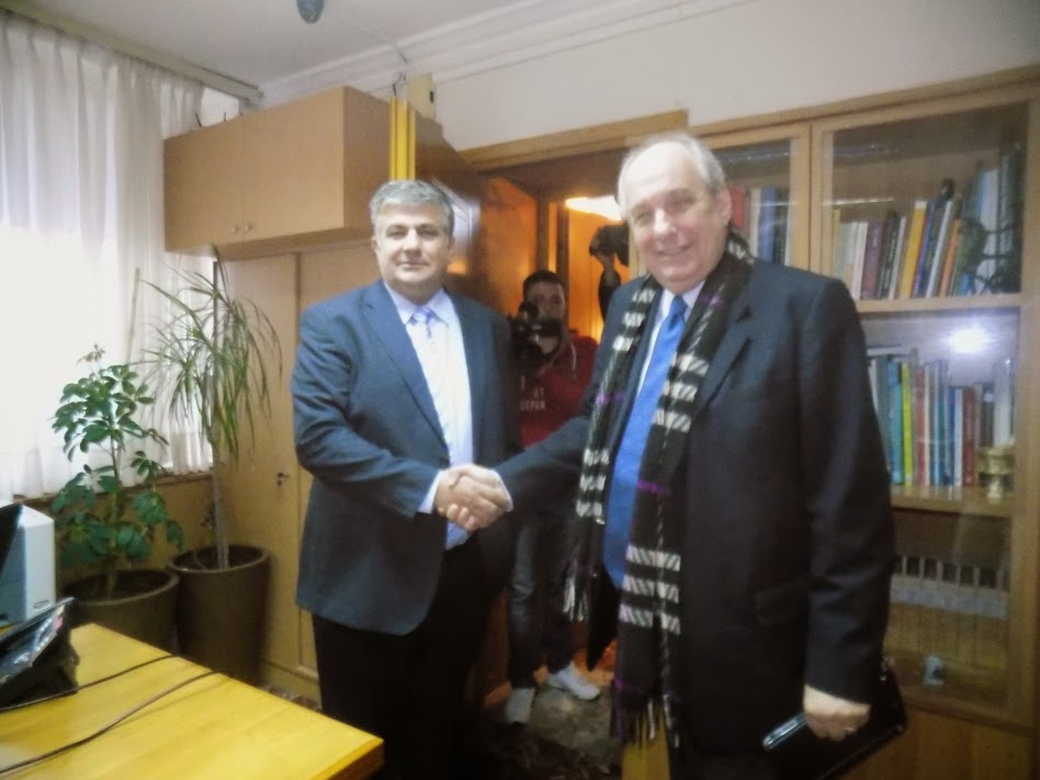 ΕΠΙΣΚΕΨΗ ΤΕΡΕΝΣ ΚΟΥΙΚ ΣΕ ΖΑΓΝΑΦΕΡΗ ΚΑΙ ΔΗΜΑΡΧΟ ΞΑΝΘΗΣ - MAXHTHΣ