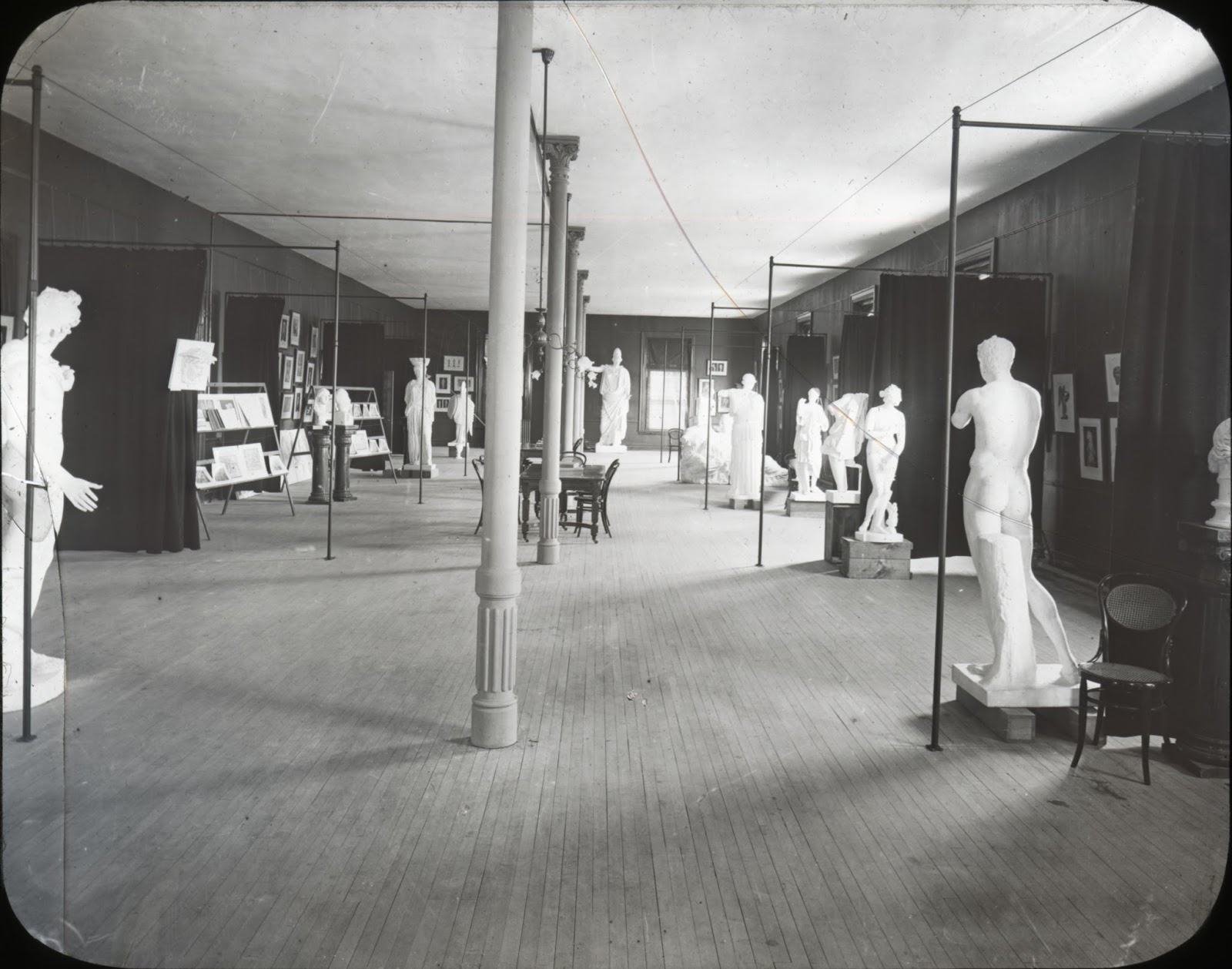 Academic Hall: Before and After the 1892 Fire