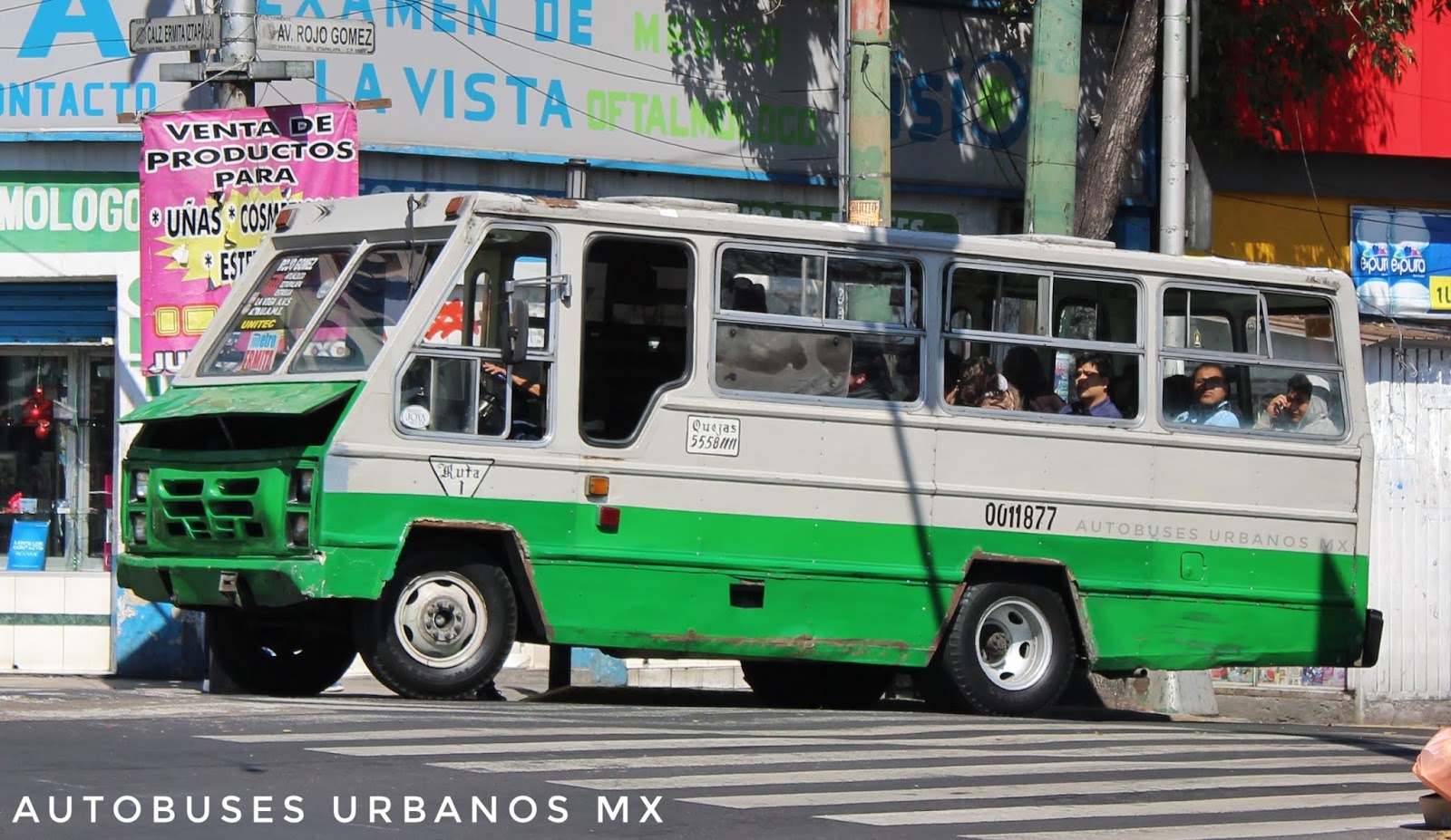 Transporte público, autobuses y microbuses CDMX.: Microbús Chevrolet Alfa