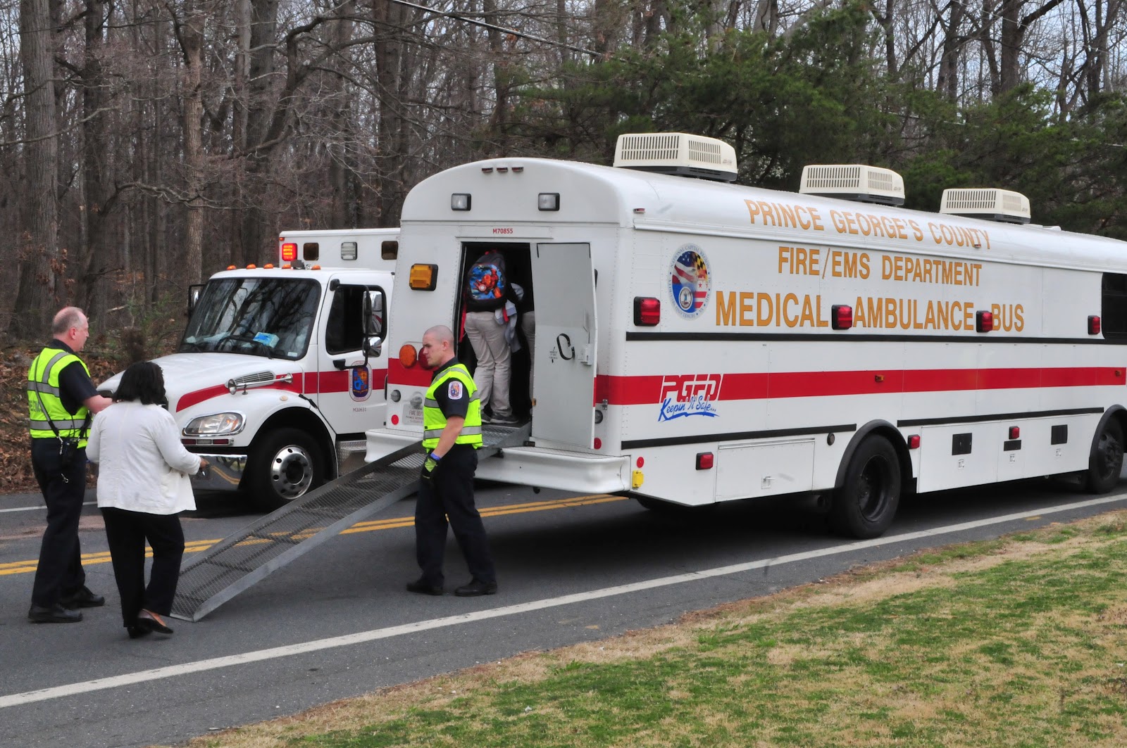 School Bus Crash on Croom Road