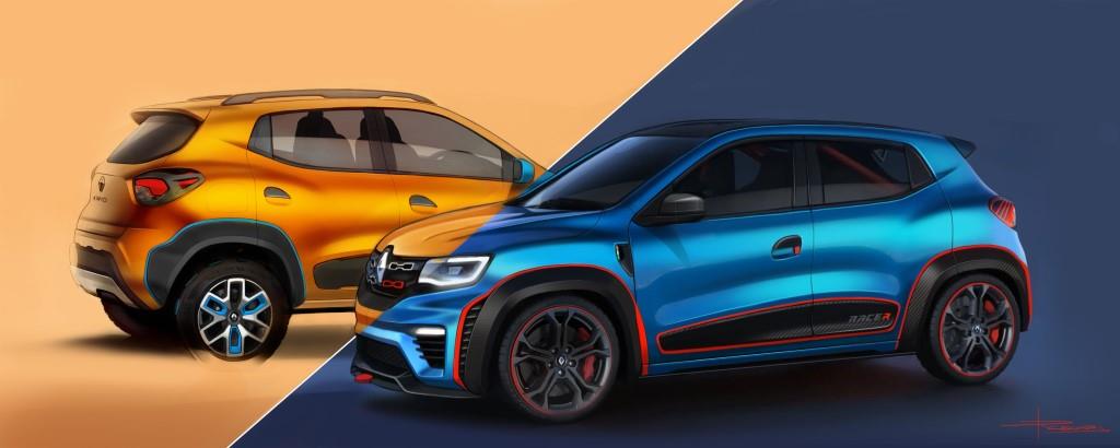Renault presentó a los Kwid Racer y Climber en el New Delhi Auto Show ...