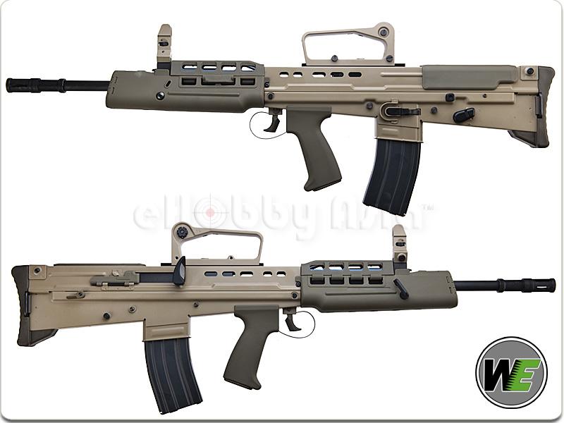Ameba Airsoft: L85A2 versión desierto del GBB de WE