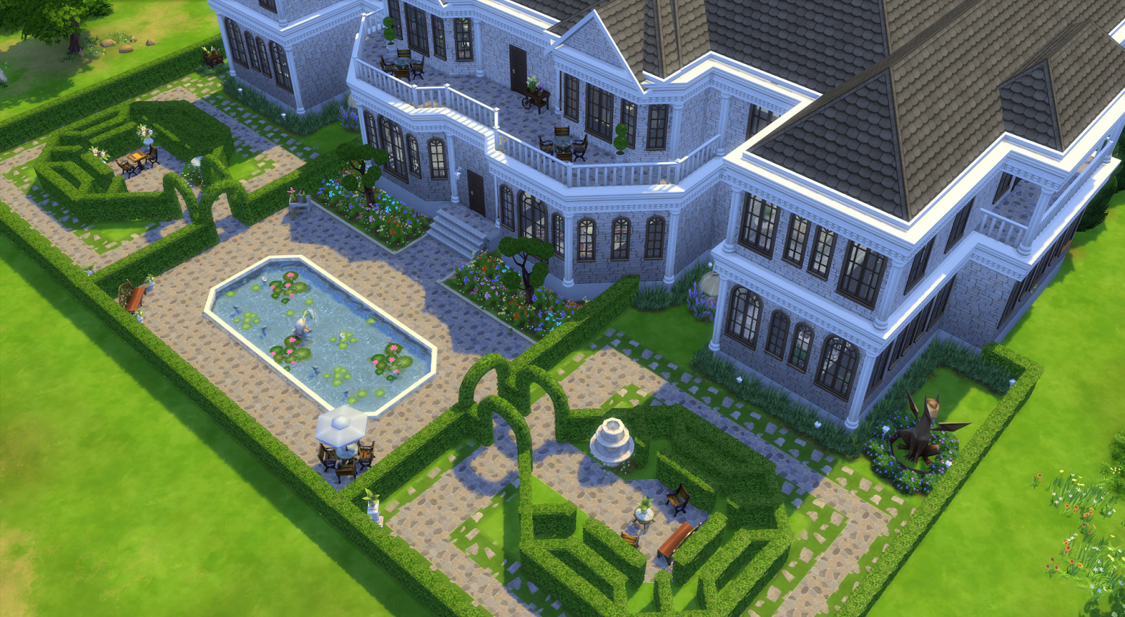 Love Simply Sim: Let's Build A Mansion CC List