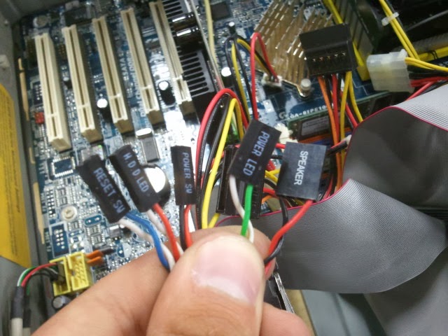 fp Kanarias: conectores del panel frontal