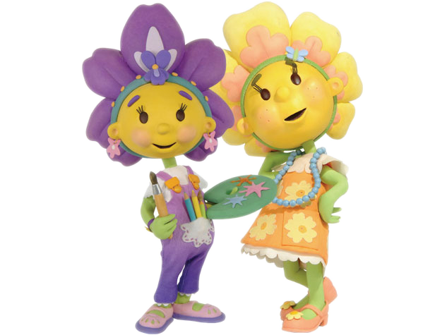 Cartoon Characters: Fifi and the Flowertots (PNG)