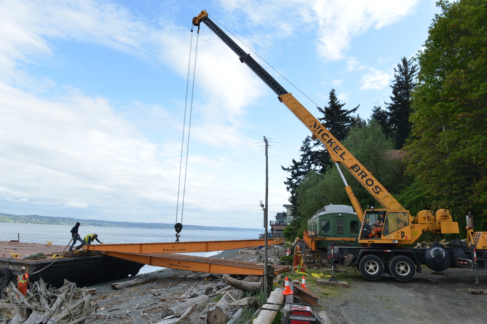 Northwest Railway Museum Blog: Whatever floats your rail car