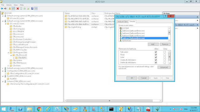 Tech World: Change service account of CRM,ADFS and SSRS and their ...