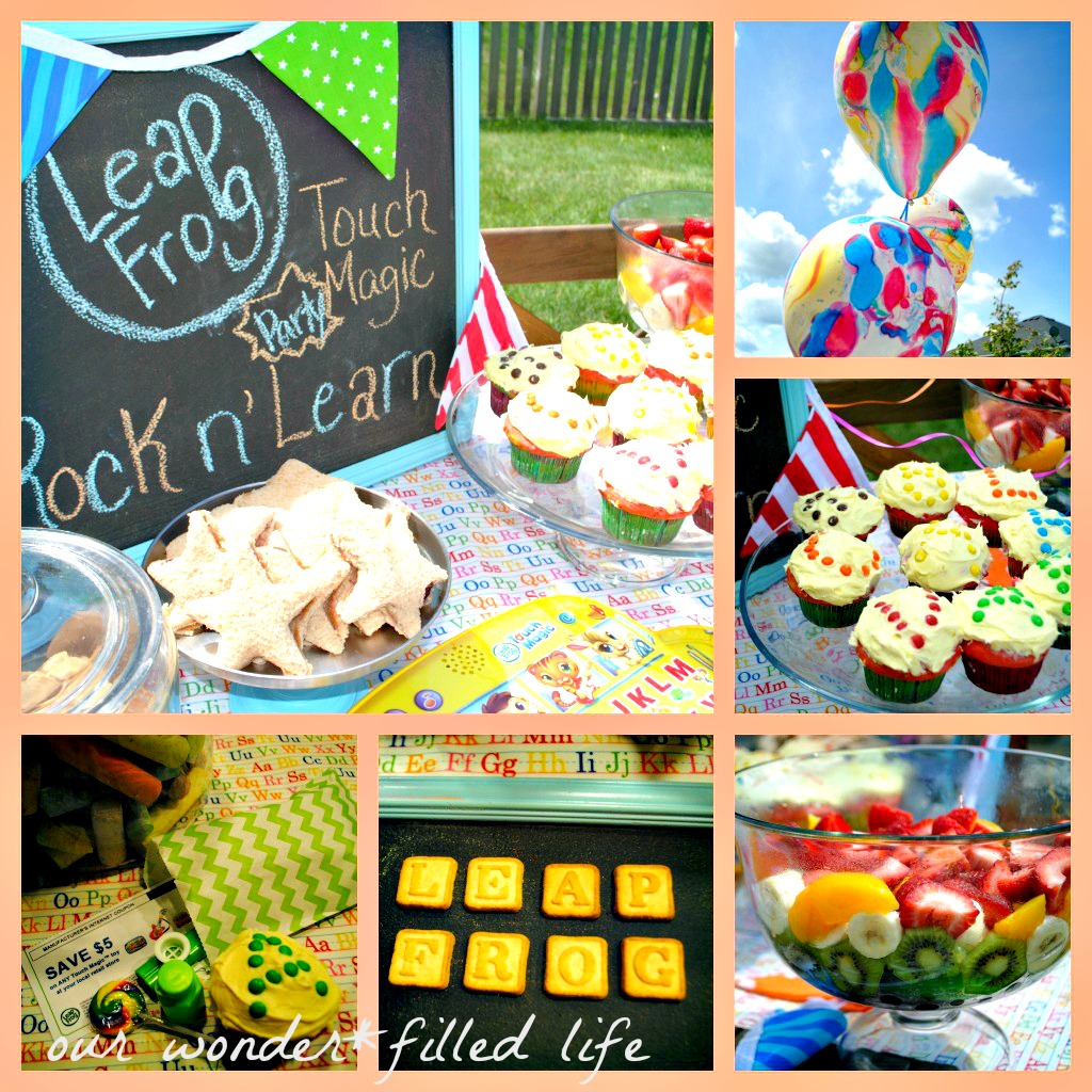 Our Wonderfilled Life: Leap Frog Touch Magic Rock n' Learn Party!