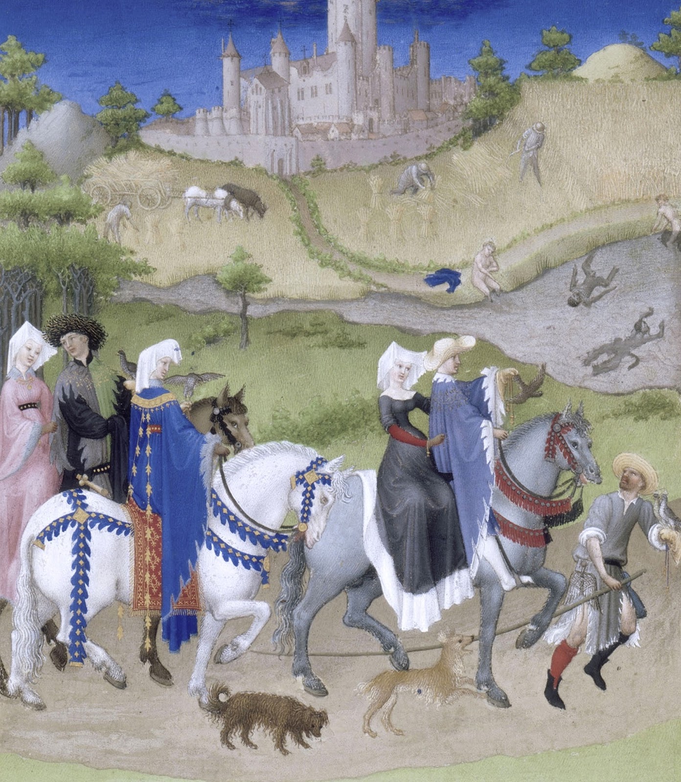 Enjoy some Damn Fine Art : Van Limbourg brothers. Book of Hours of the ...