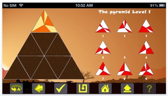 The Best iphone, ipad Puzzle Apps and Mechanical Puzzles: The Pyramid ...