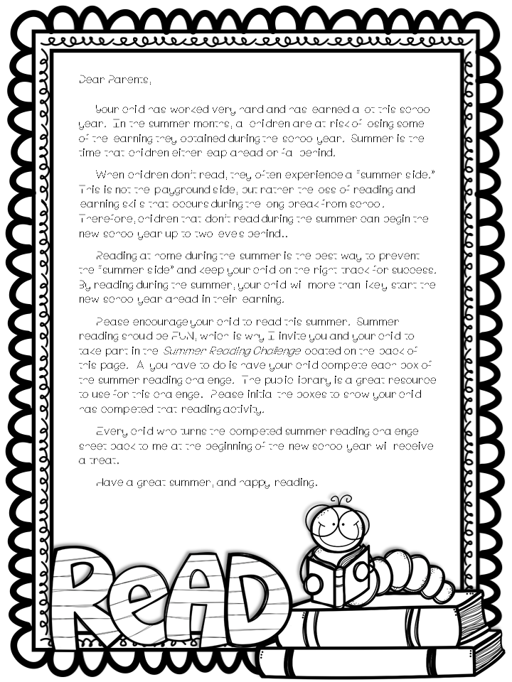 Teaching With Terhune: End of the School Year Activities