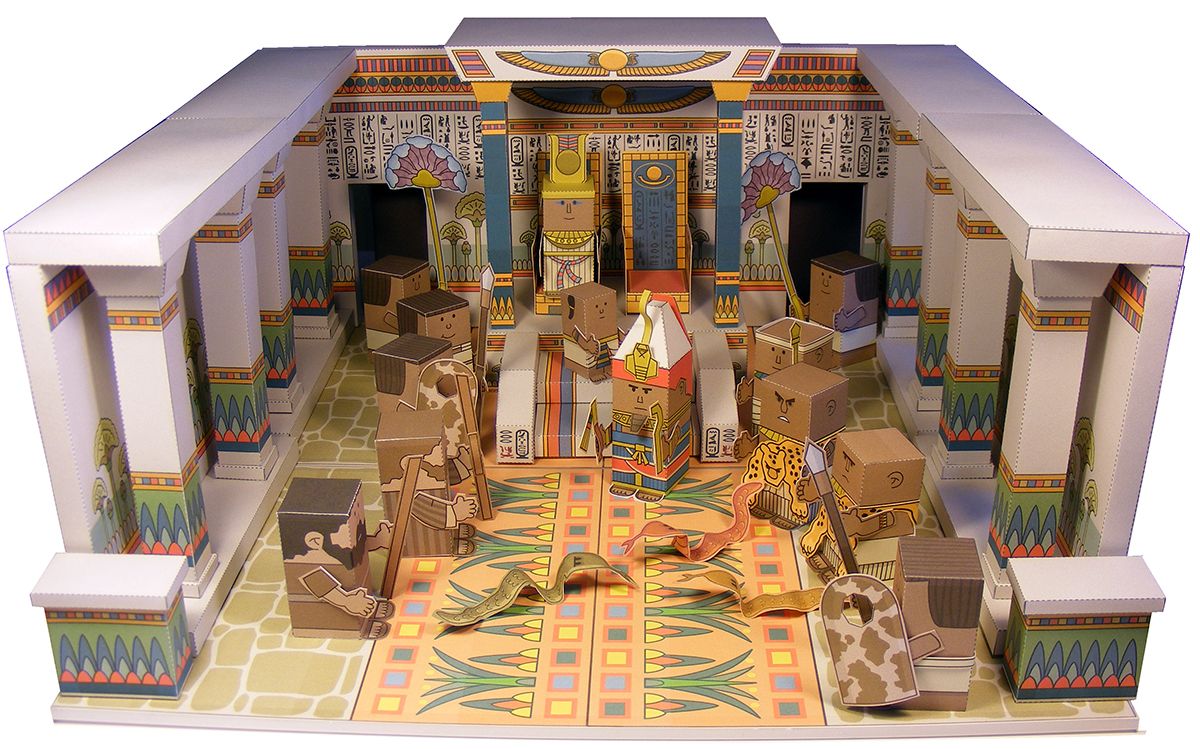 My Little House: Bible MiniWorld - Moses Confronts Pharaoh
