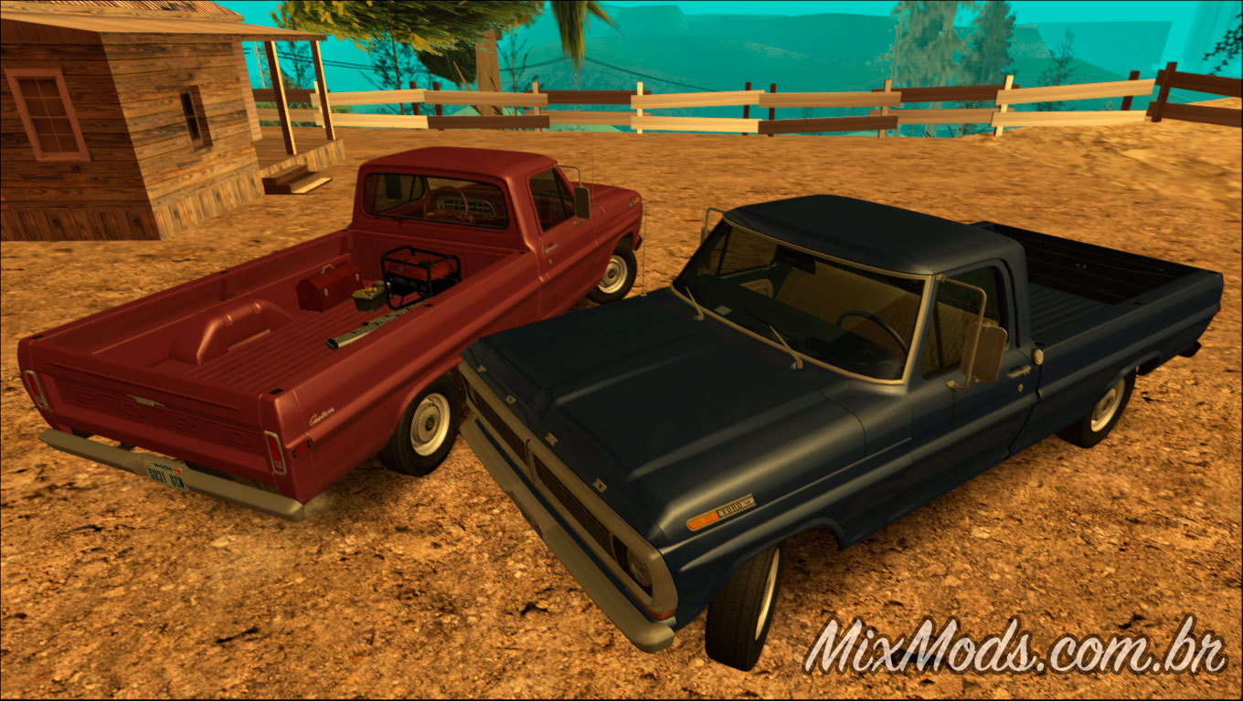 Ford F-100 1970 - MixMods - Mods para GTA SA e outros