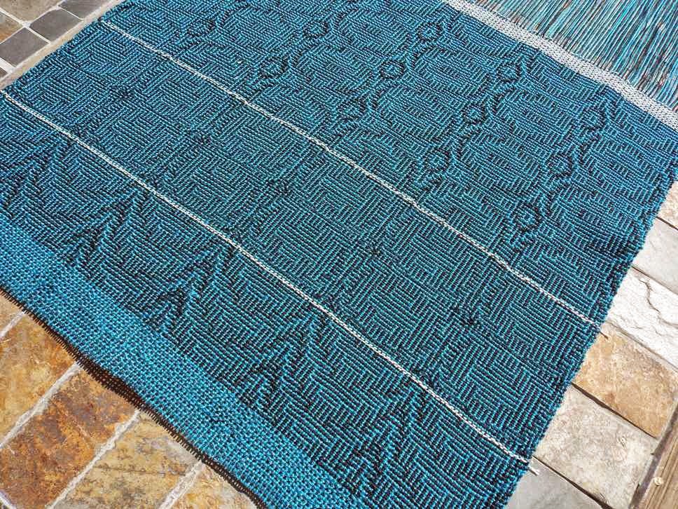 WEAVING FOR FUN: Shadow Weave finished.....