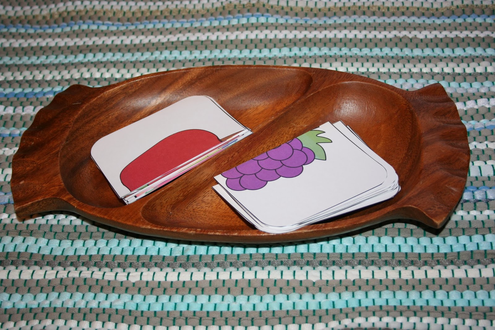 Our Country Road: Preschool Totschool Wrap Up: Montessori Fruit Themed ...