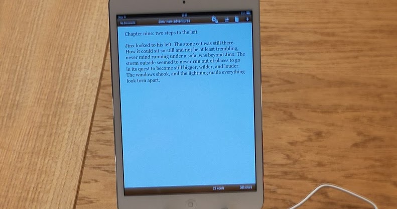 eReaderJoy: A great portable writing station, Logitech Wired Keyboard ...