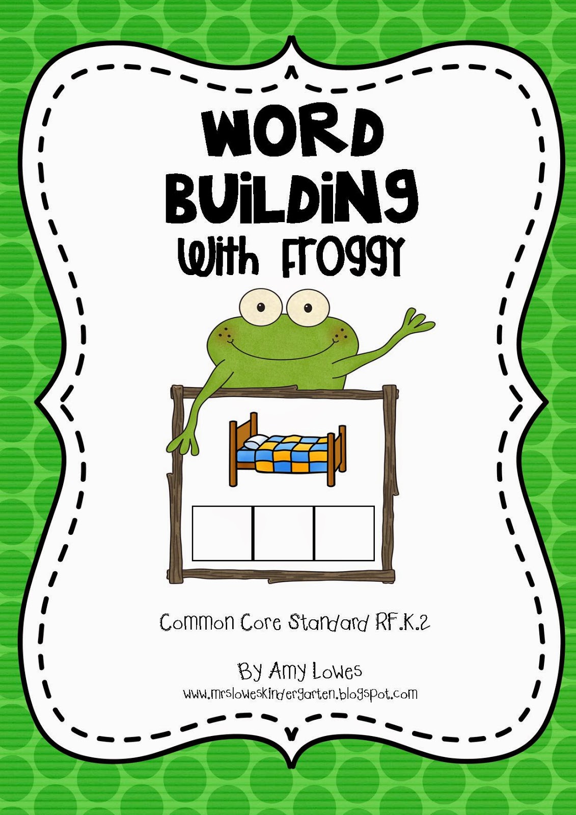 Mrs. Lowes' Kindergarten Korner: Gettin' Buggy and Feelin' Froggy ...