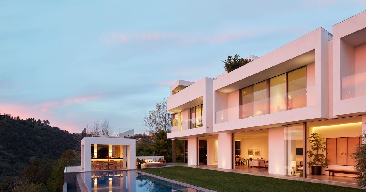 A casa moderna do arquiteto Mark Rios