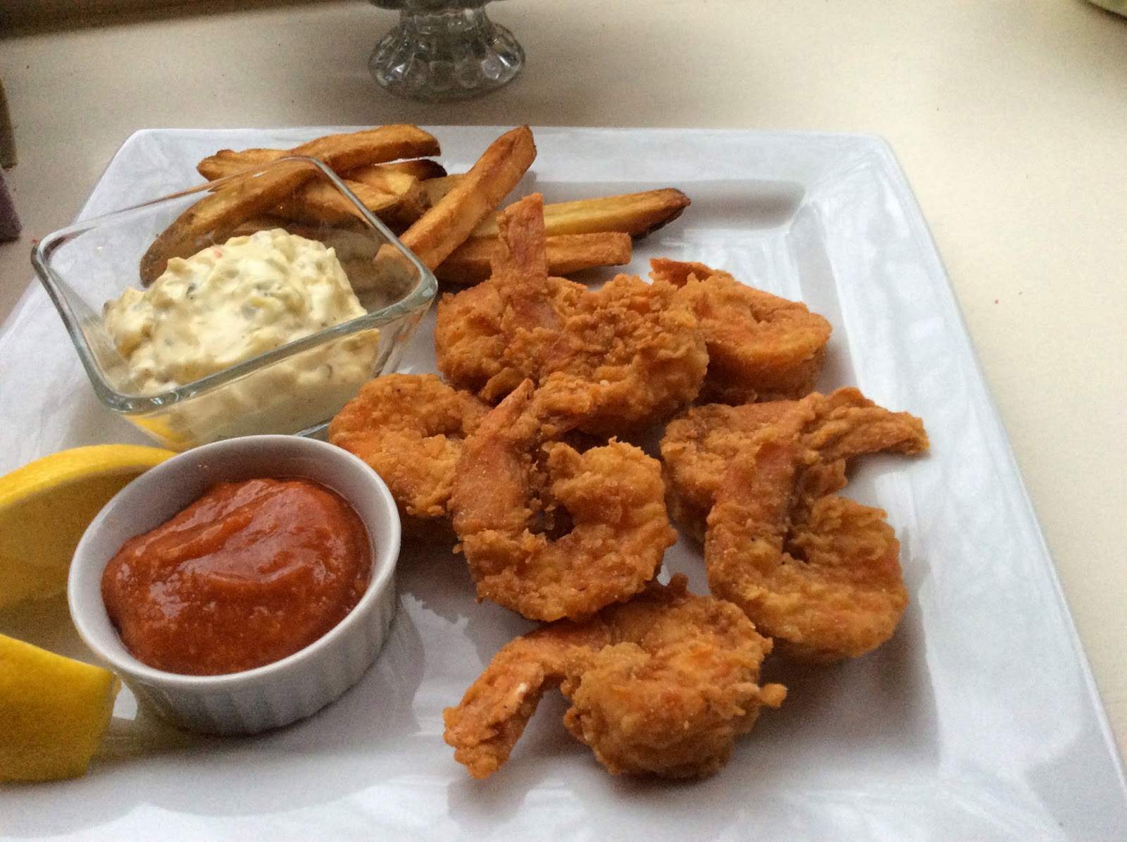 Shrimp with Sherry Cream Sauce