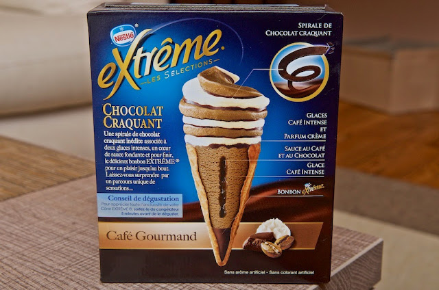 Cônes Extrême Chocolat Craquant saveur Café Gourmand (276g) par Nestlé