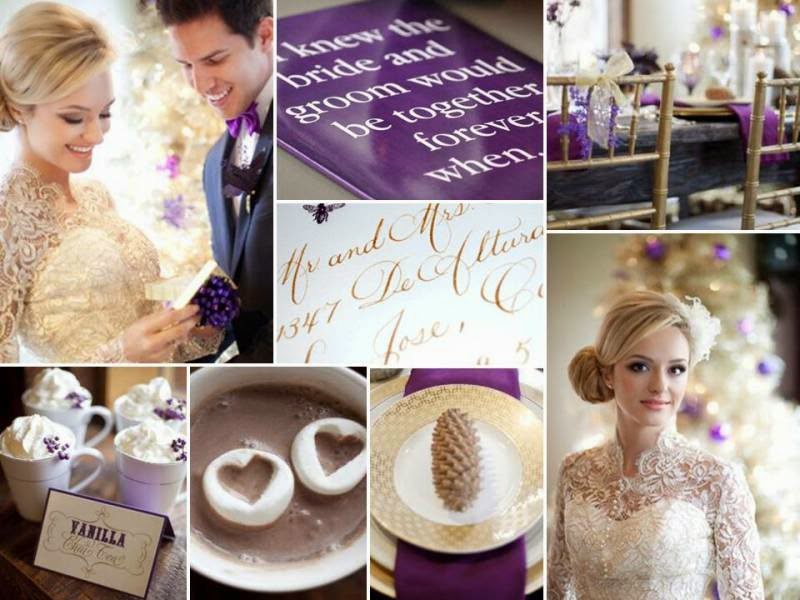 Bodas a Mares: Colores de boda: Morado