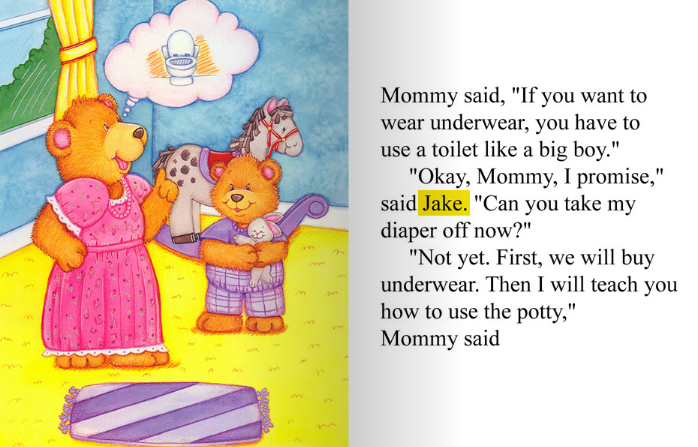 Create A Book: No More Diapers