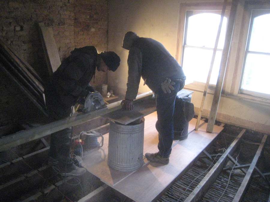 Design : Build: Floor Leveling: Day 2