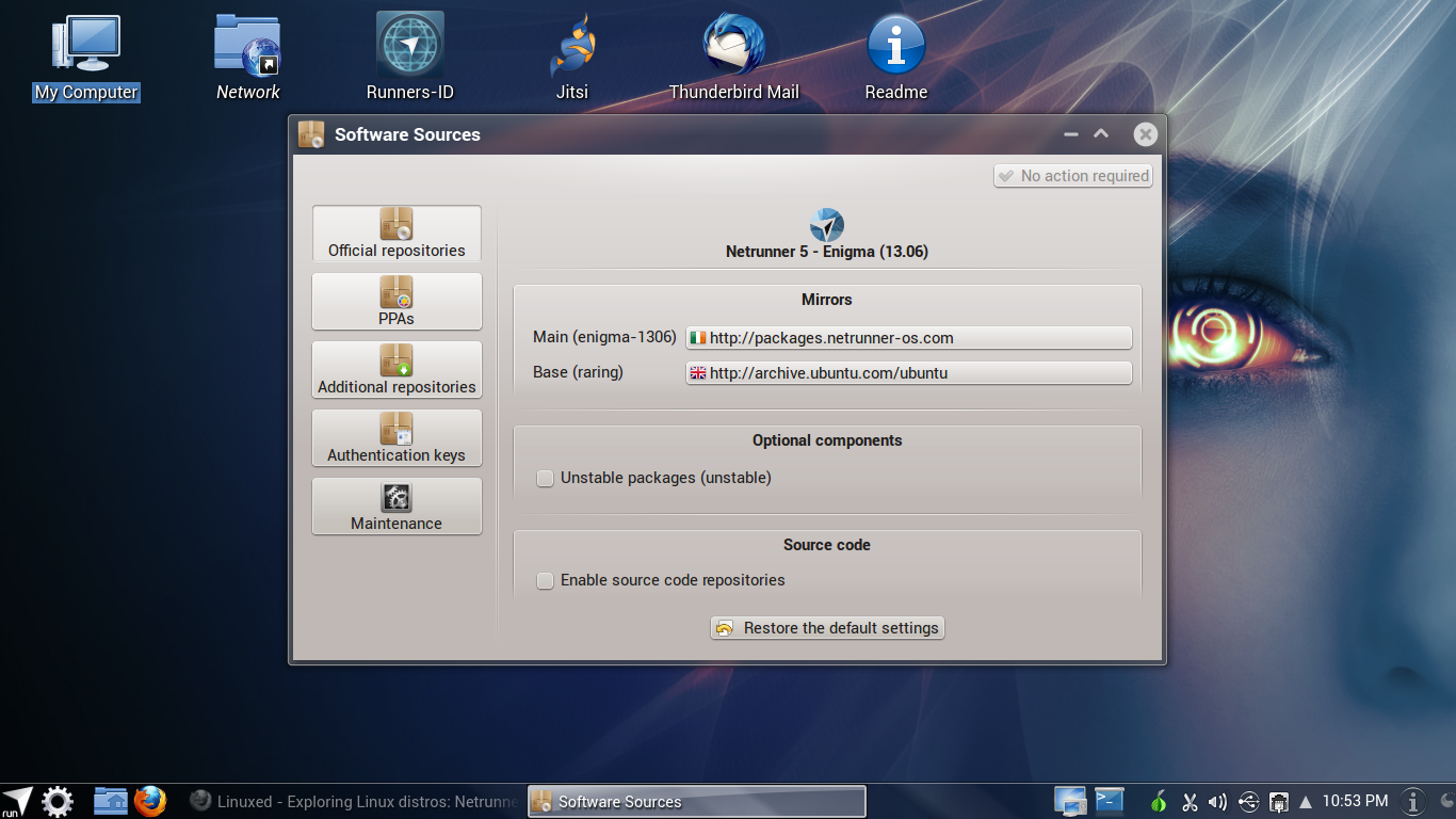 Darbar linux : Netrunner 13.06 "Enigma" Stealth Edition KDE Review : Secure your online privacy ...
