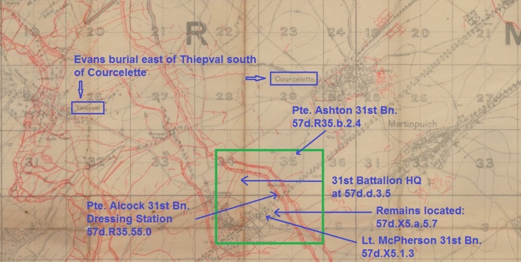 Canadian Expeditionary Force 1914-1919: THE BATTLE OF COURCELETTE AND ...