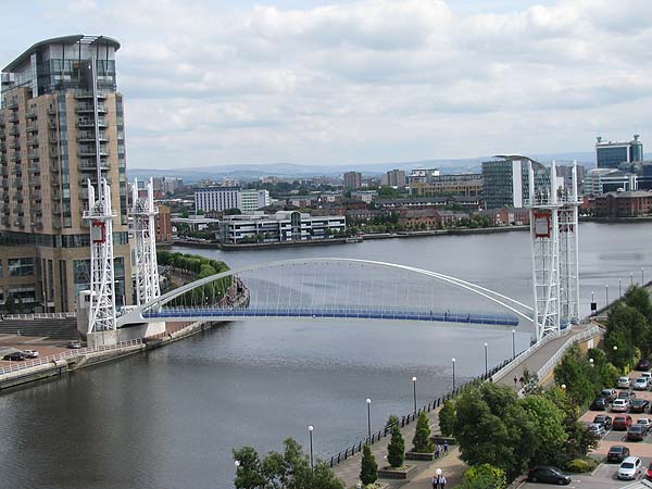 PRANCHETA DE ARQUITETO: PROJ PONTE: THE MILLENNIUM FOOTBRIDGE, MANCHESTER