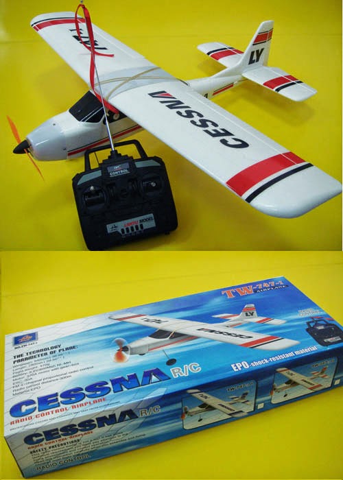 RTF 4 Channel CESSNA EPO TW-747-1 RC Plane RM307