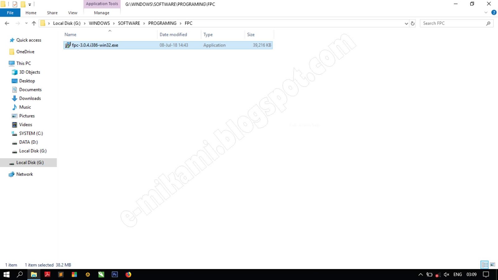 Cara Instalasi IDE Free Pascal di Windows - Mamangeri Tutorial