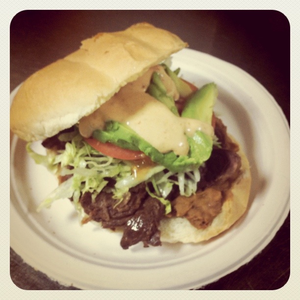 spicedMango: Carne Asada Torta