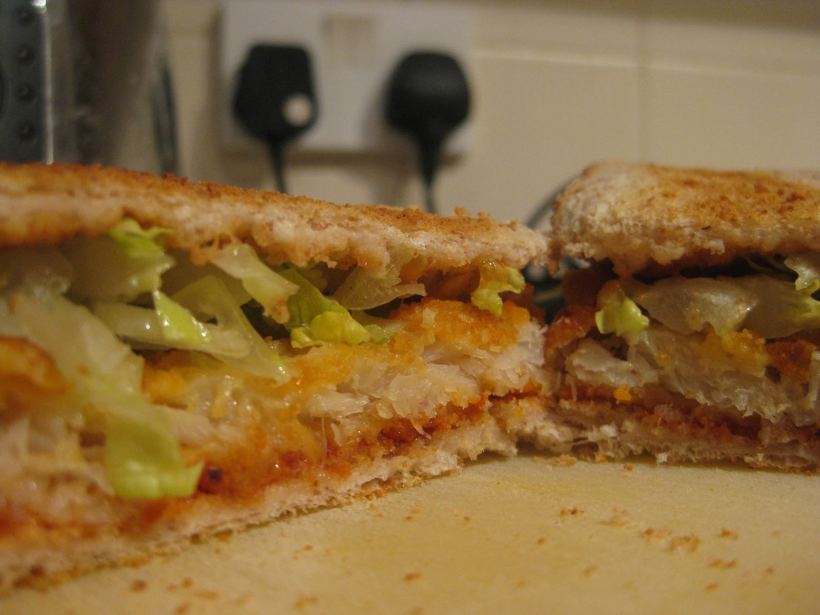 Food and Biscuits: Friday - Drunken Fish Finger Butty