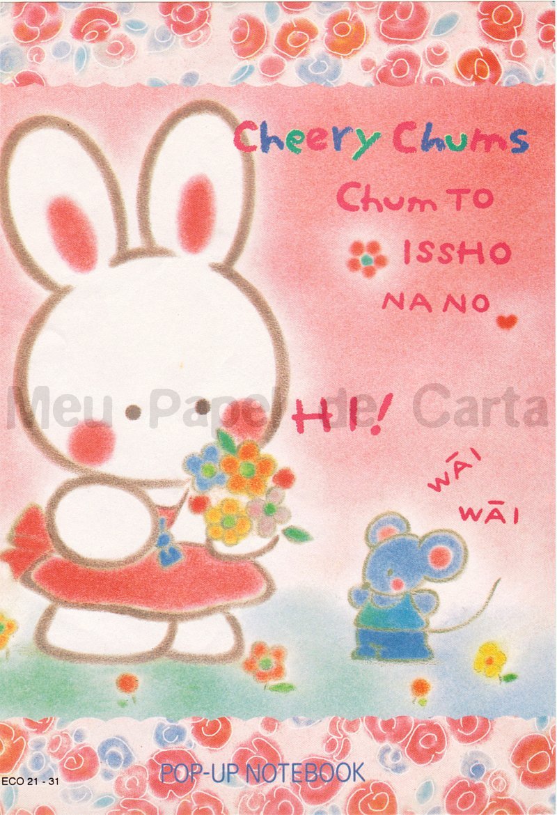 Meu Papel de Carta: 132 - Cheery Chums - Eco 21