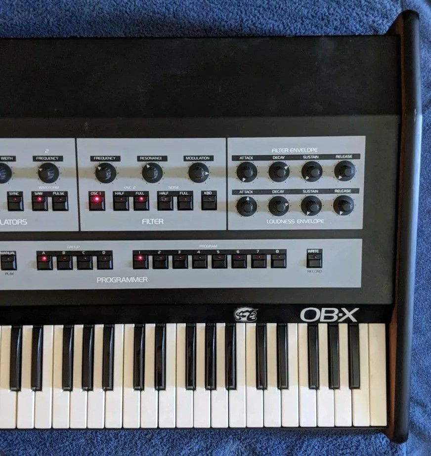 MATRIXSYNTH: Oberheim OBX Rev 1 Analog 8 Voice Synthesizer Pro Serviced ...