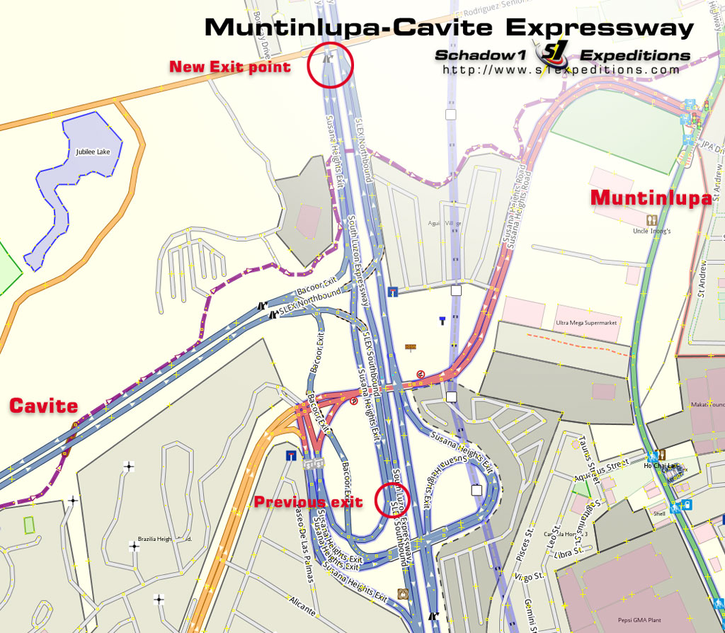The Muntinlupa-Cavite Expressway : Schadow1 Expeditions | A travel and ...