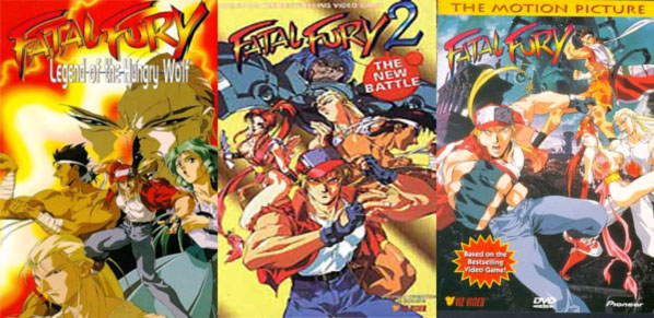 Fatal Fury OVAS y Motion Picture