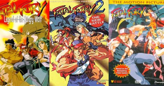 Fatal Fury OVAS y Motion Picture