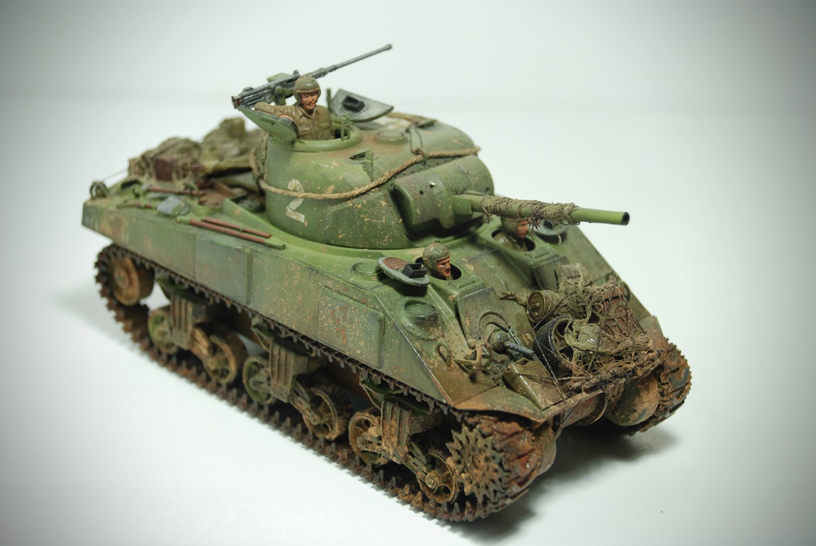 Modelarstwo redukcyjne: M4 Sherman - Tamiya 1/35
