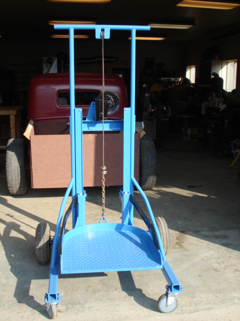 Ed's Metal Creations: Homemade Oil Barrel Lifter