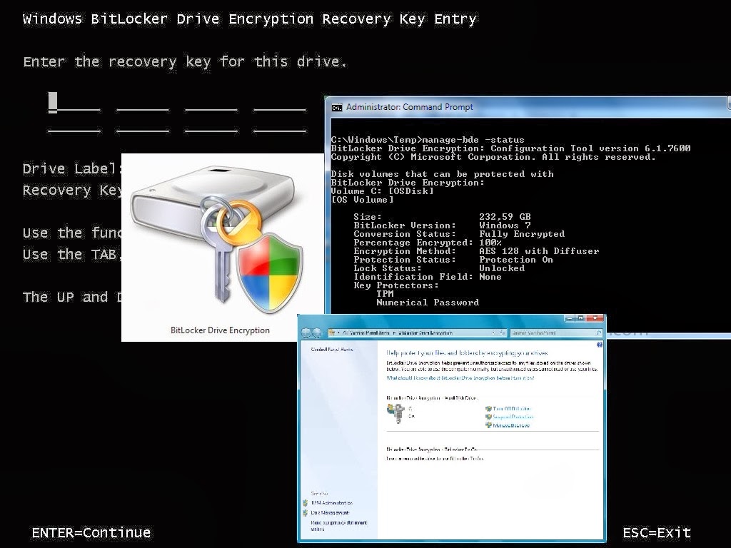 Bitlocker Useful Tips Using Command Line On Bitlocker ~ Quick