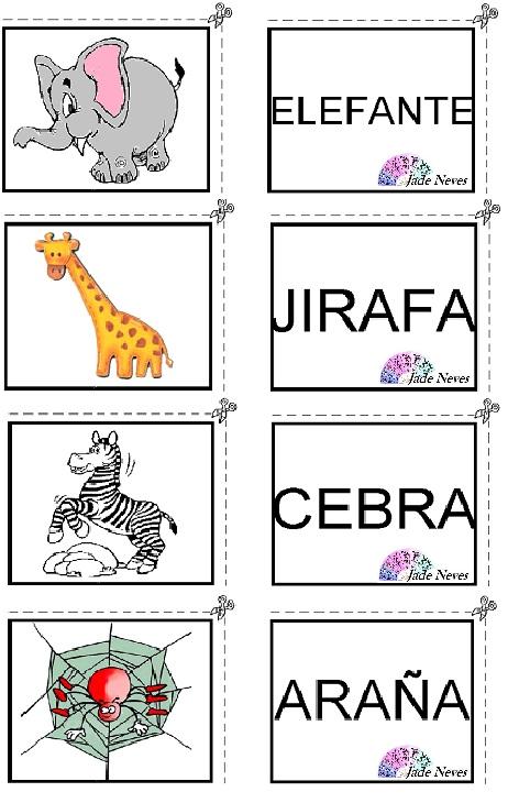 ¡Aquí Hablamos!: Juego de la memoria de los animales