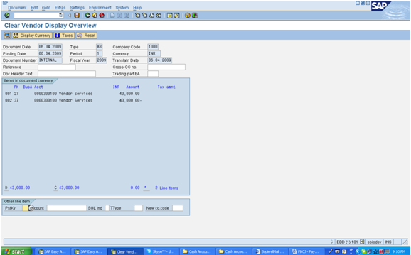 Free SAP Training Manuals: T Code- FBCJ / F-44 : SAP FI USER MANUAL